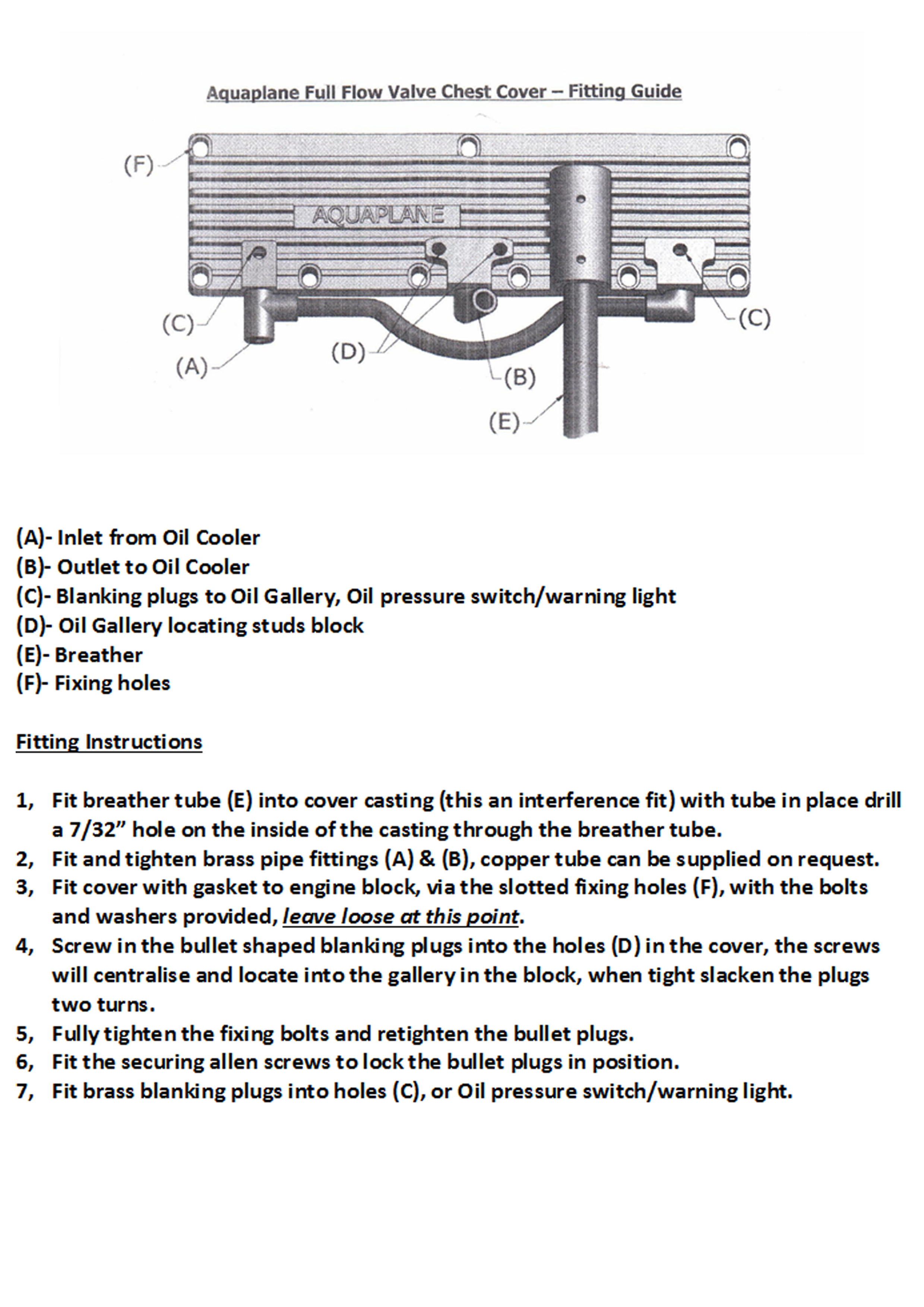 Brief Shipping Info | Ford Aquaplane
